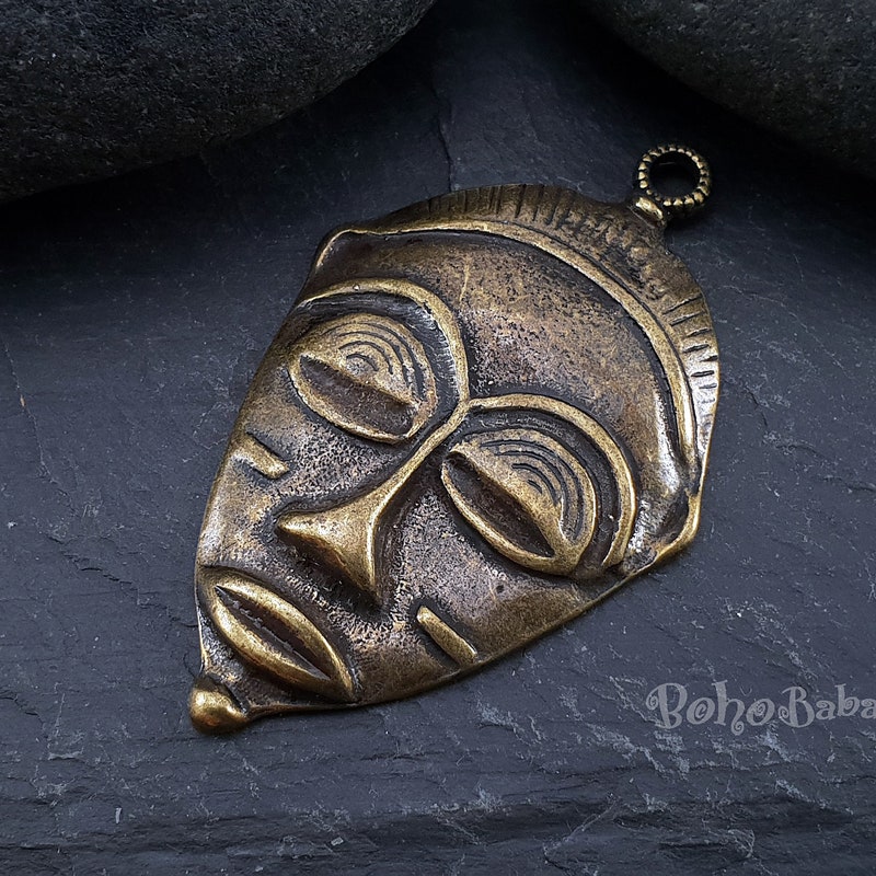 Face Pendant - Etsy