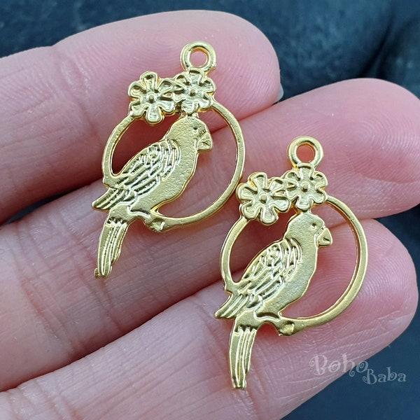 Parrot Charms - Etsy