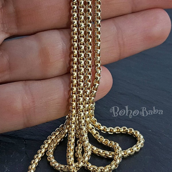 Gold Plated Chain - Etsy