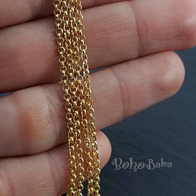 Gold Plated Chain - Etsy