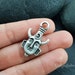 2 Pc, Tribal Mask Charms, Silver Mask Charms, Silver Mask Pendant ...