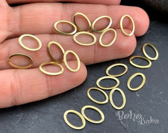 Brass Open Jump Rings 3x06mm Raw Brass Open Jump Rings - Etsy