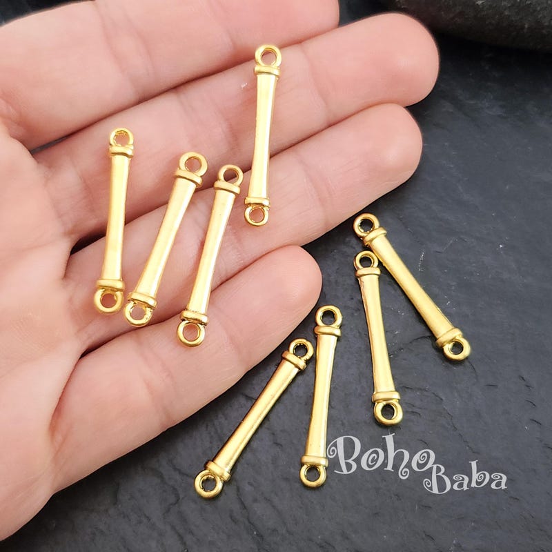 Pewter Jewelry Connector - Etsy UK