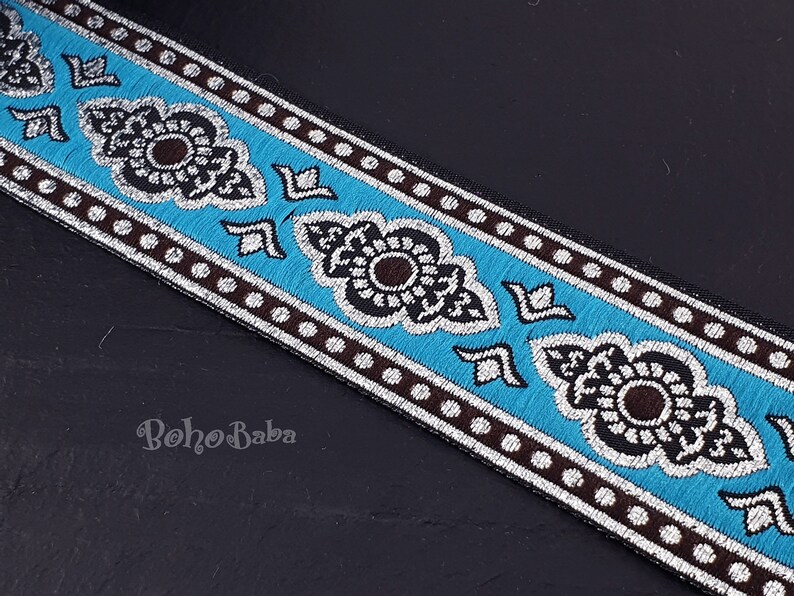 Jacquard Trim Jacquard Ribbon Embroidered Woven Ribbon Wide - Etsy