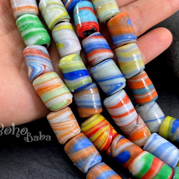 Handmade Glass Beads - Etsy
