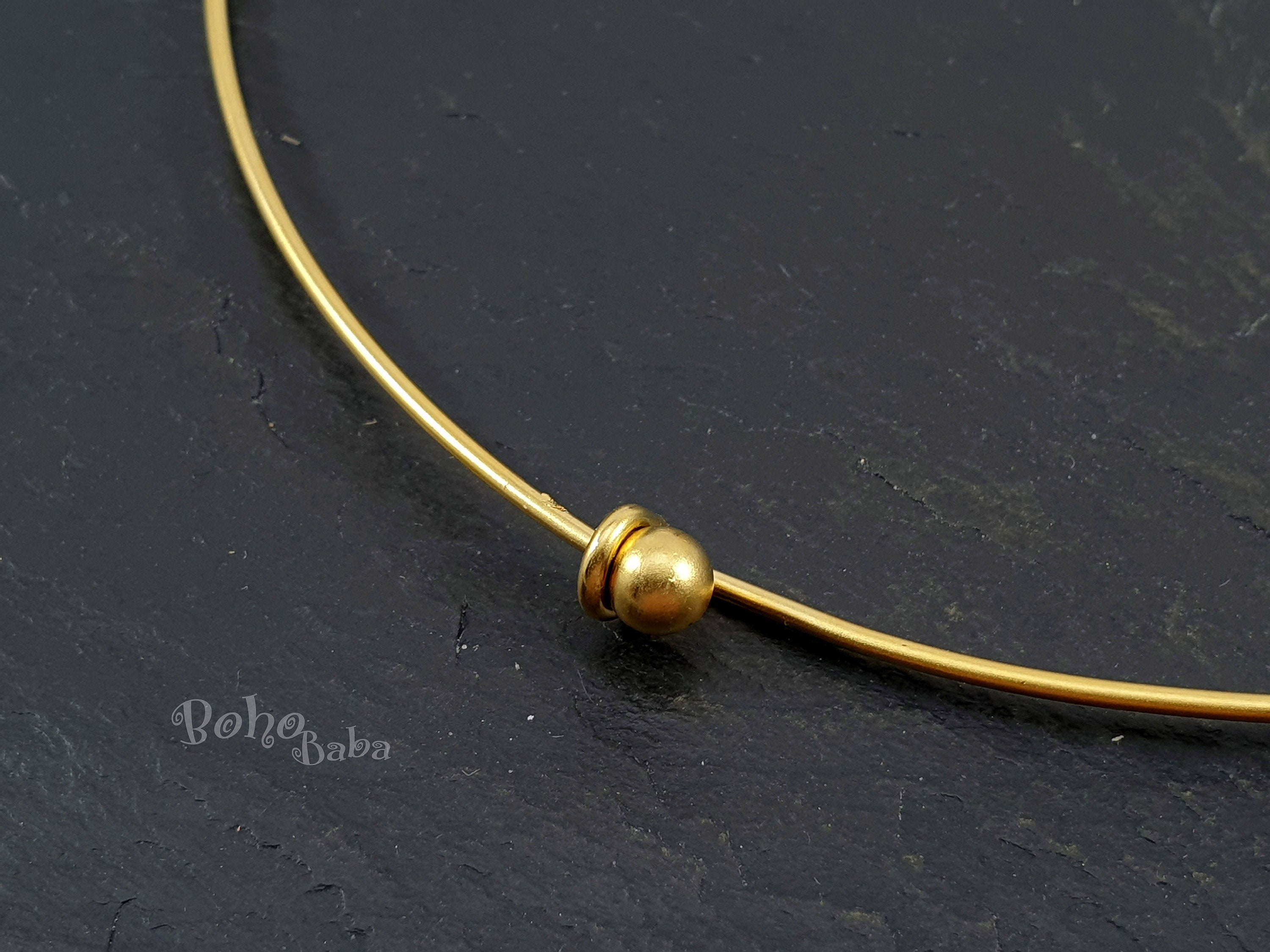 Silver Wire Choker Choker Necklace Silver Choker Silver - Etsy