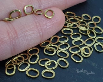 Brass Jump Rings | Etsy