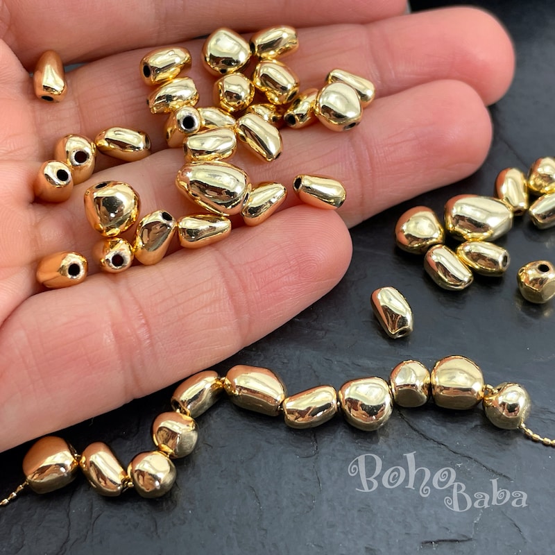 Gold Nugget Vermeil - Etsy UK