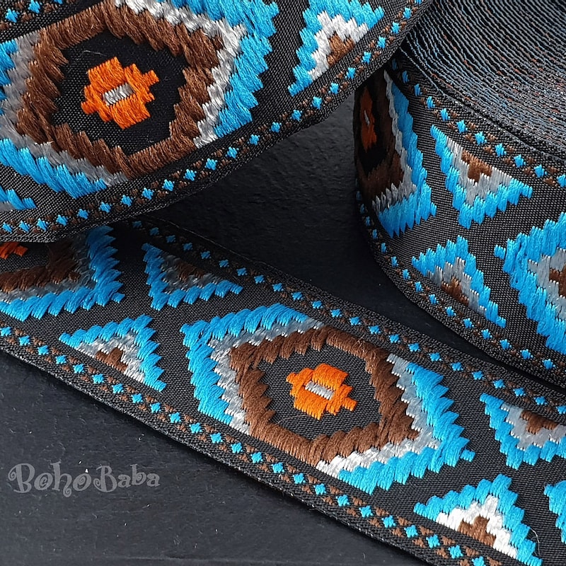 Jacquard and Woven Trims - Etsy UK