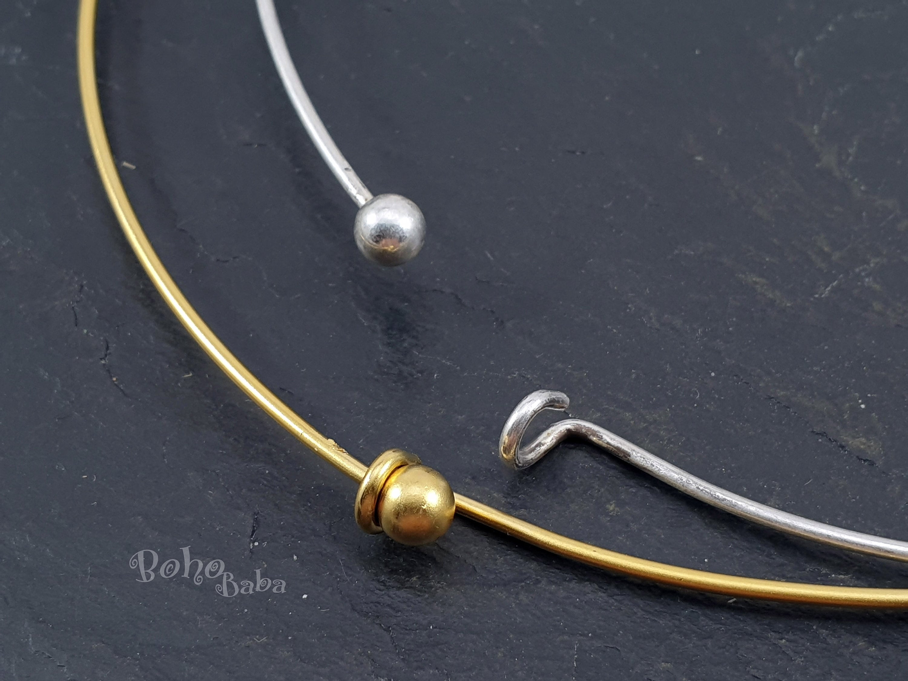 Silver Wire Choker Choker Necklace Silver Choker Silver | Etsy