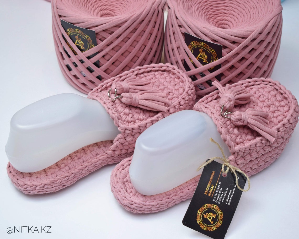 Video Tutorial in English Crochet Mule Slippers Crochet Pattern - Etsy