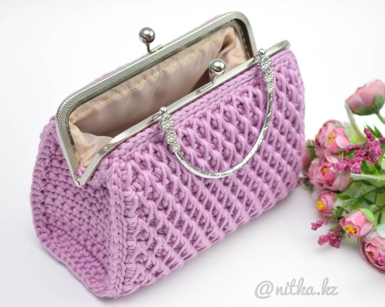 Video Tutorial/crochet Mercy Bag Video Tutorial Master-class Reticule ...