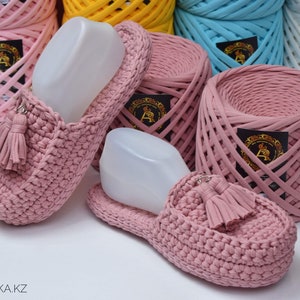 Video Tutorial in English Crochet Mule Slippers Crochet Pattern - Etsy