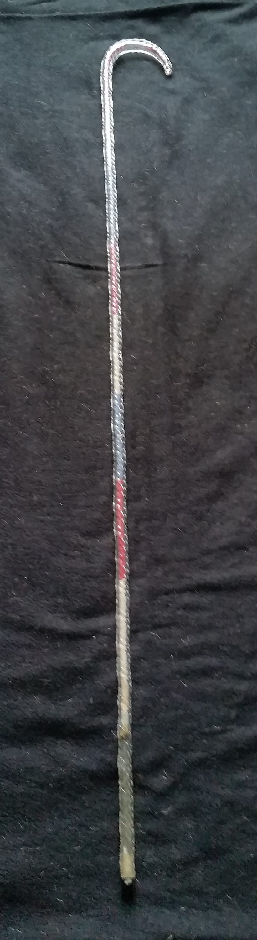 Antique Glass Barley Twist Carnival Cane With Candy Drops - Etsy