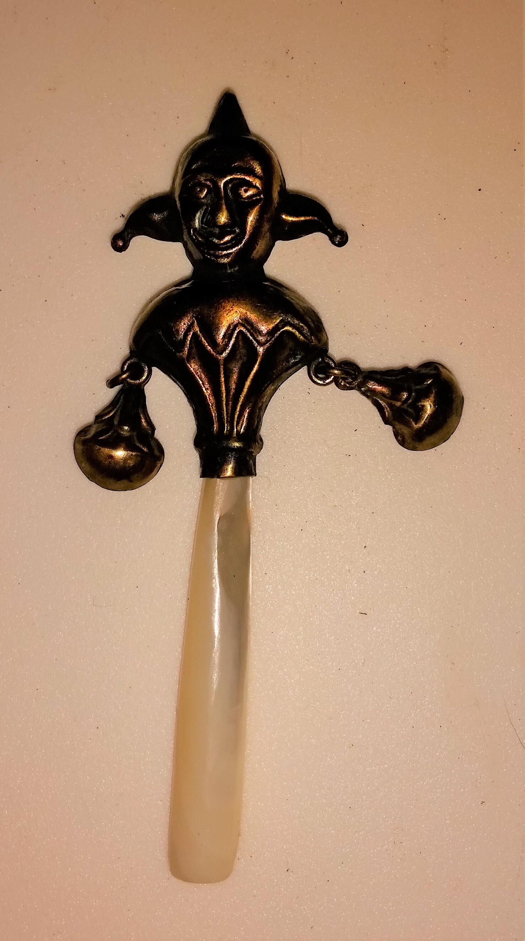 A Victorian Babys Rattle, in the Form of a Jester 1900s - Etsy