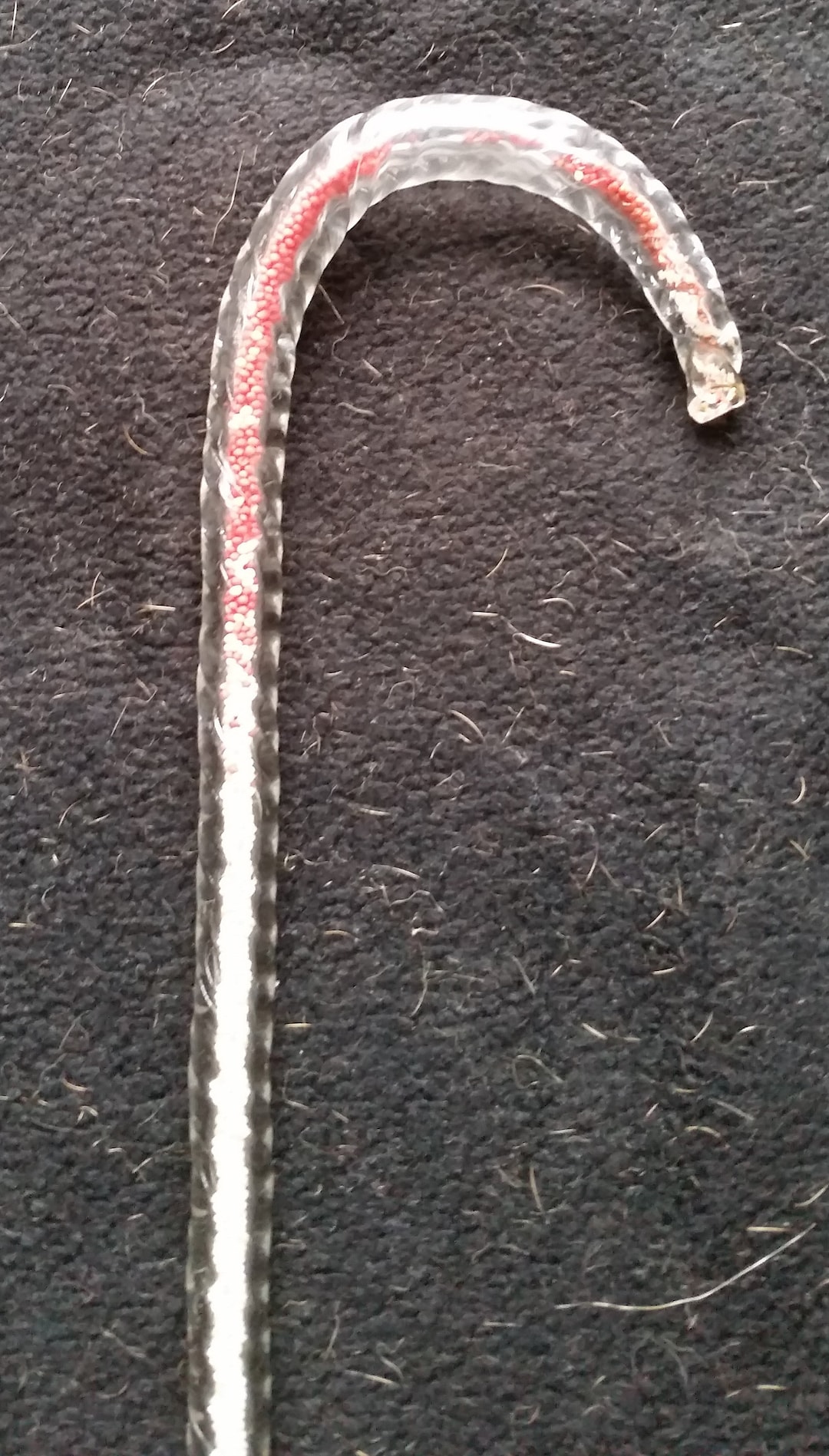 Antique Glass Barley Twist Carnival Cane With Candy Drops Inside - Etsy