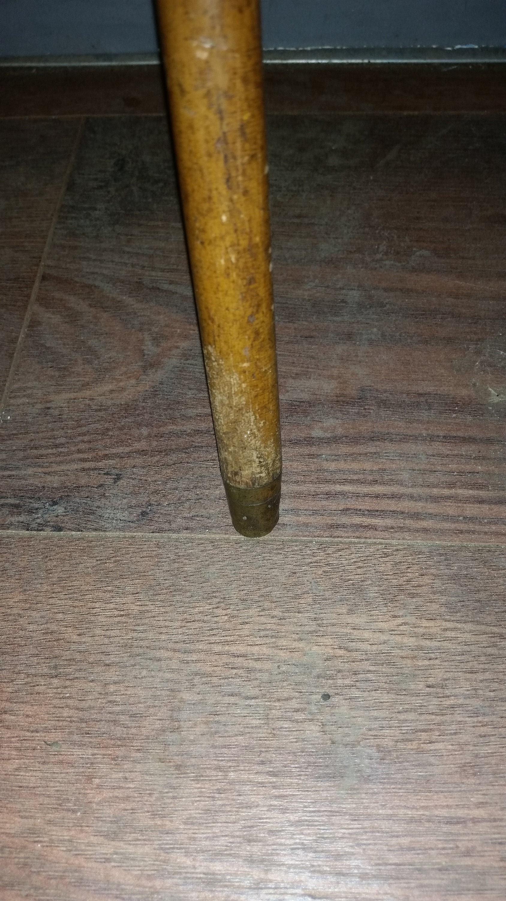 Antique Walking Cane With Silver Top Cap - Etsy