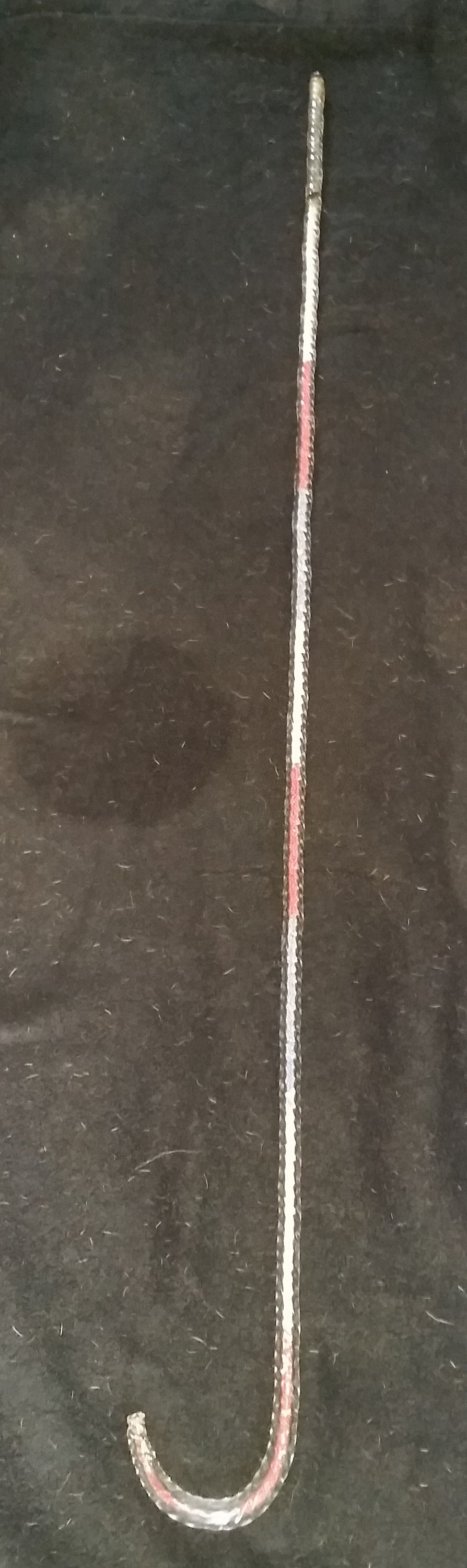 Antique Glass Barley Twist Carnival Cane With Candy Drops - Etsy