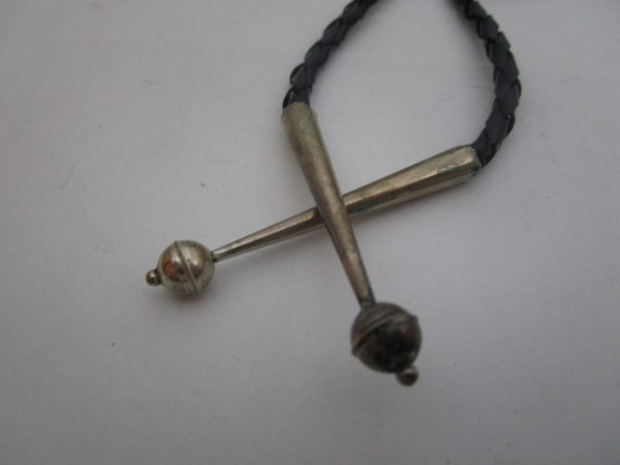 Native American Artist Signed Sterling Silver with In… - Gem