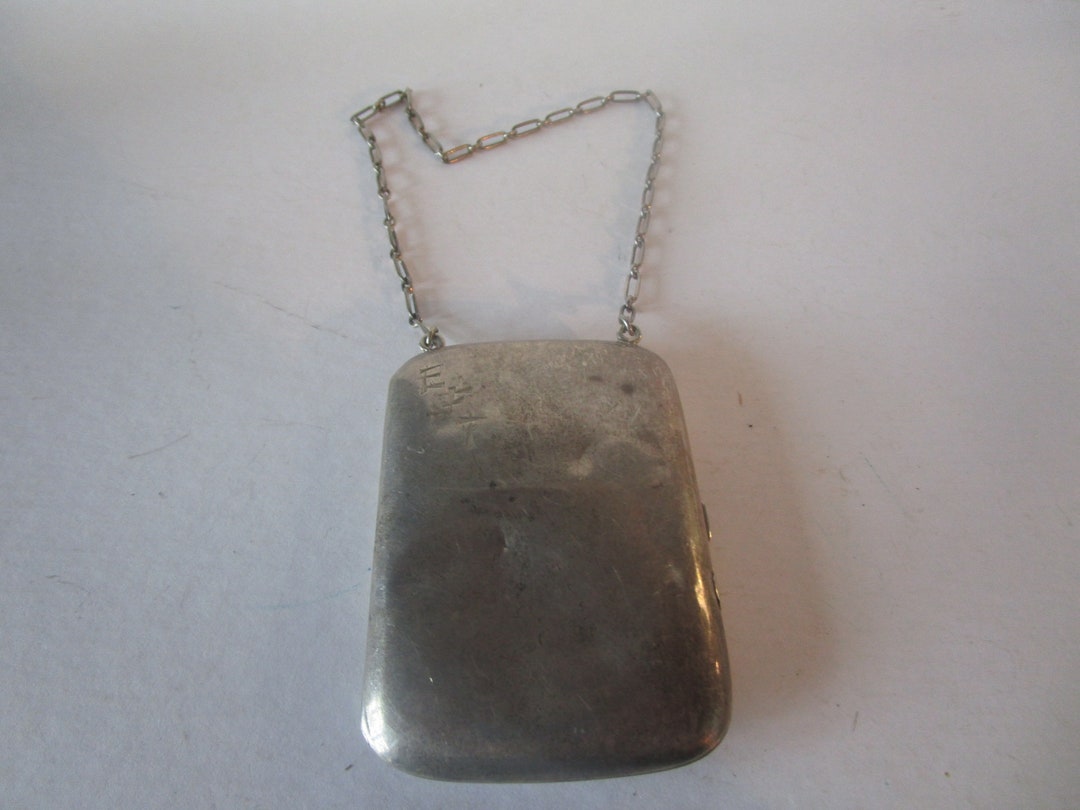 Antique Unique Sterling Silver Coin Purse & Cigarette Case by Webster ...