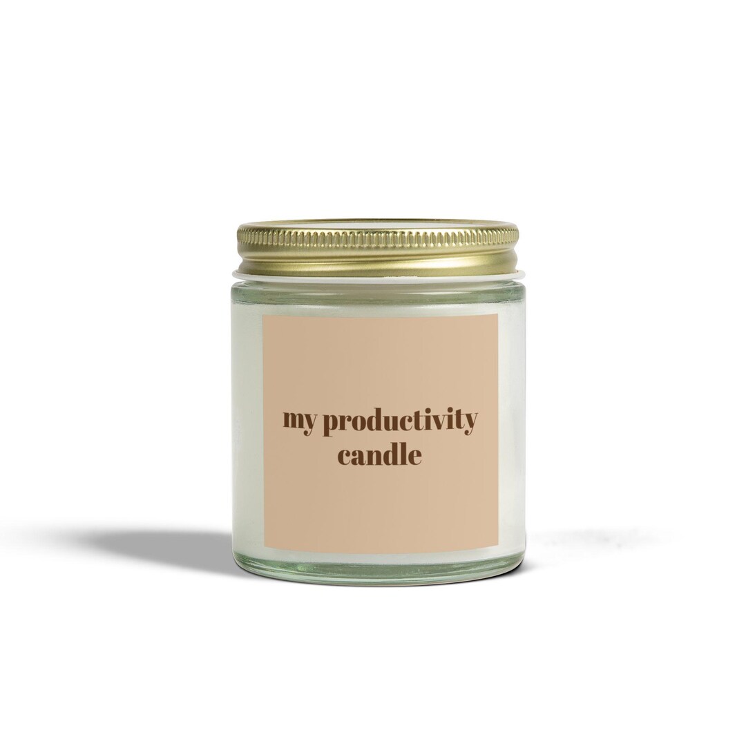 Productivity Candle in Neutral Colors, Self Care, Home Decor ...