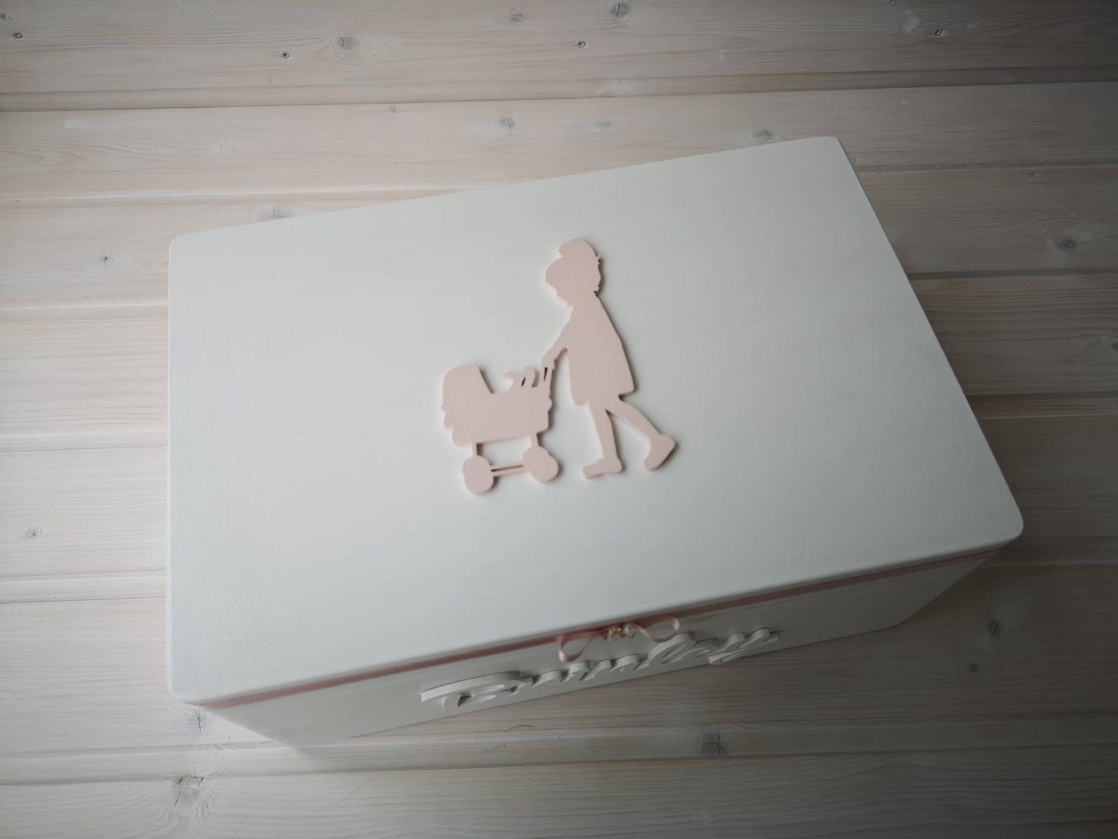 Personalized Keepsake Box for Baby, Time Capsule Box, Baby Shower ...