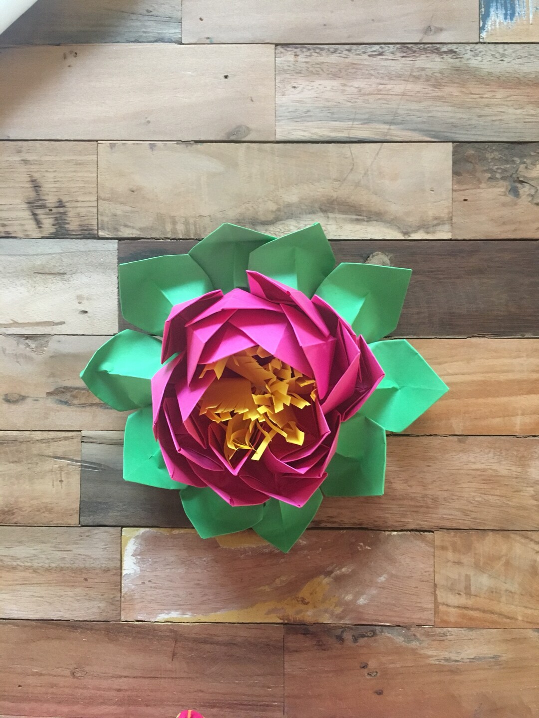 Origami Paper Lotus Flower - Etsy