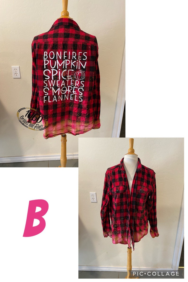 Fall Flannels Fall Bonfires Pumpkin Spice Distressed - Etsy