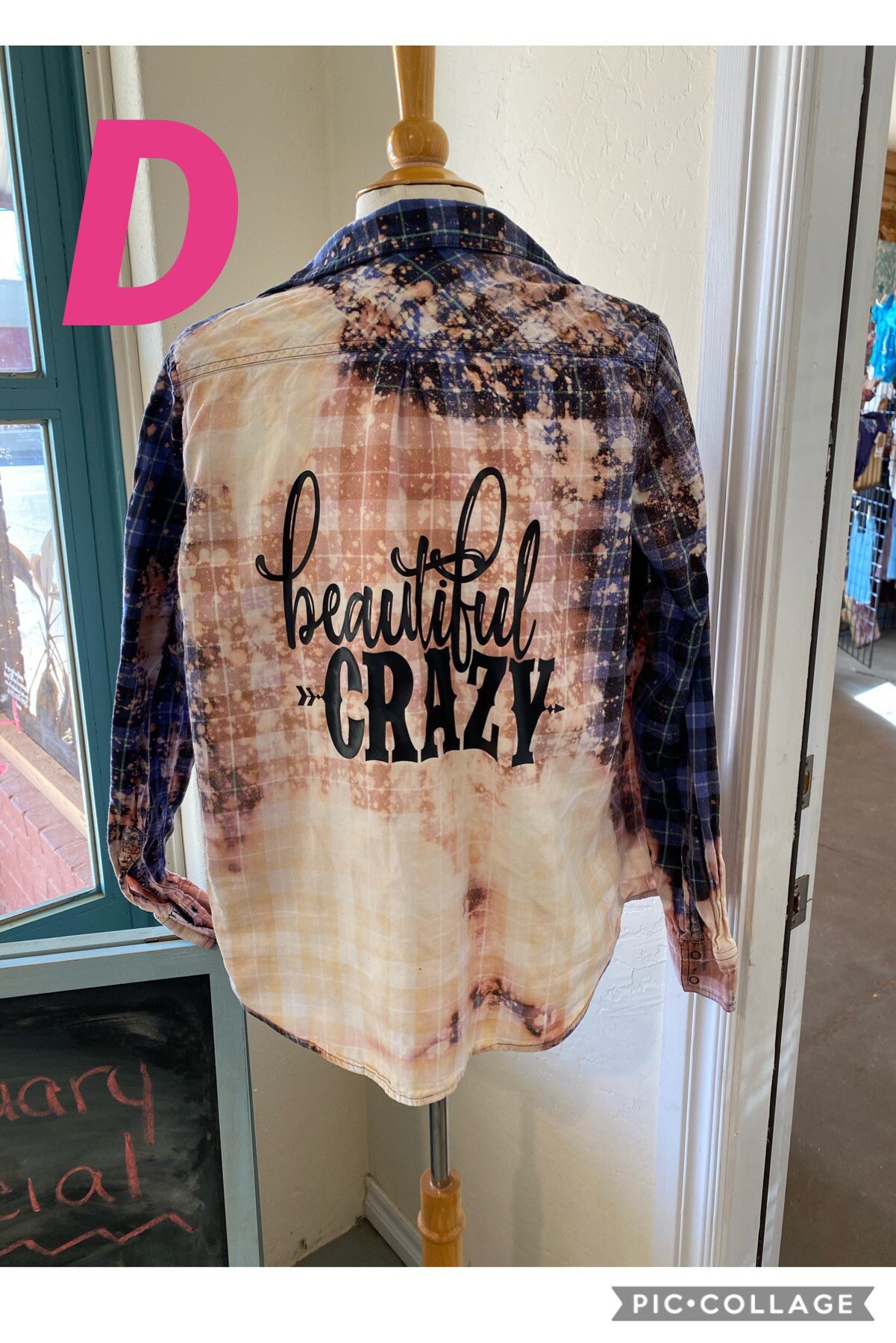 Beautiful Crazy Distressed flannel shirts bleached flannel | Etsy