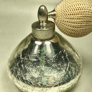 Vintage HOLMSPRAY, Chartley, Mass Art Deco Perfume Atomizer - Silver ...