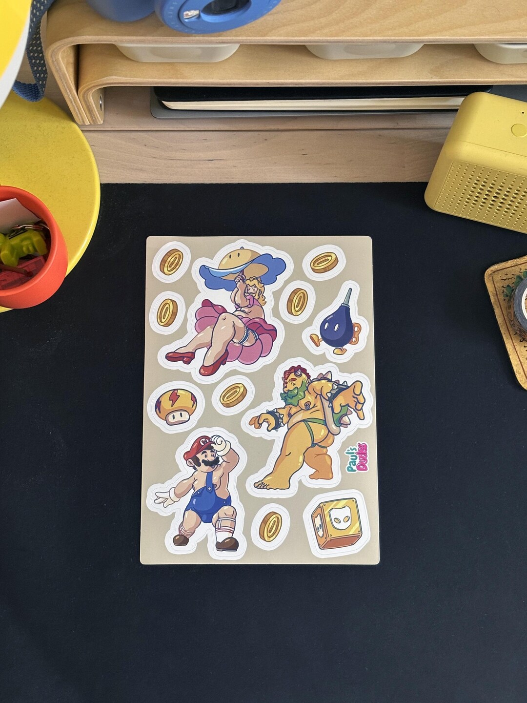 Super Bro. Dude - Stickers Sheet - Etsy