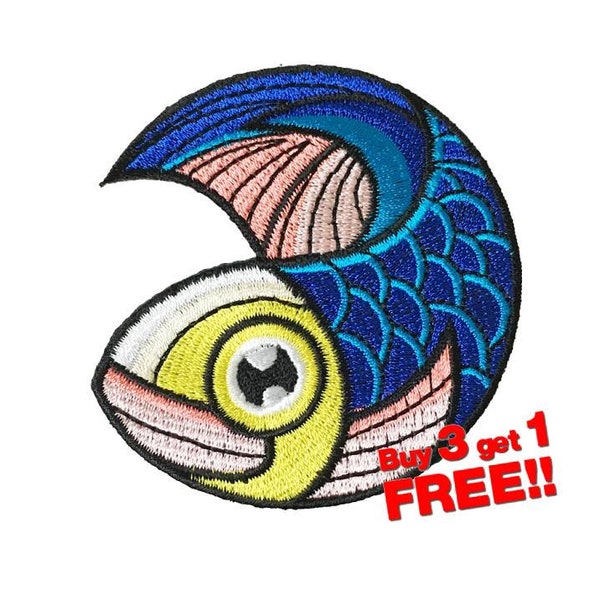 Funny Fish Patches - Etsy