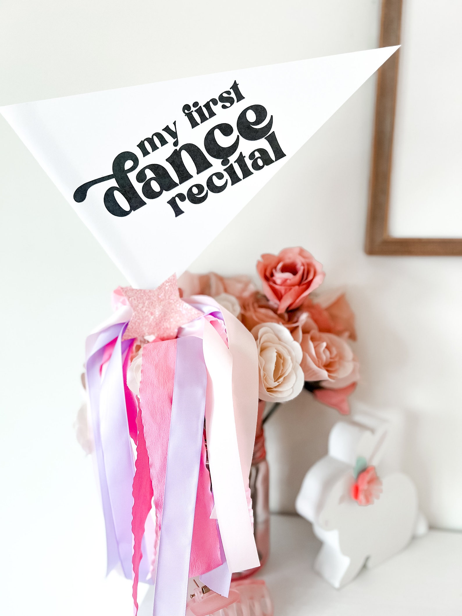 My First Dance Recital Pennant Flag - Etsy
