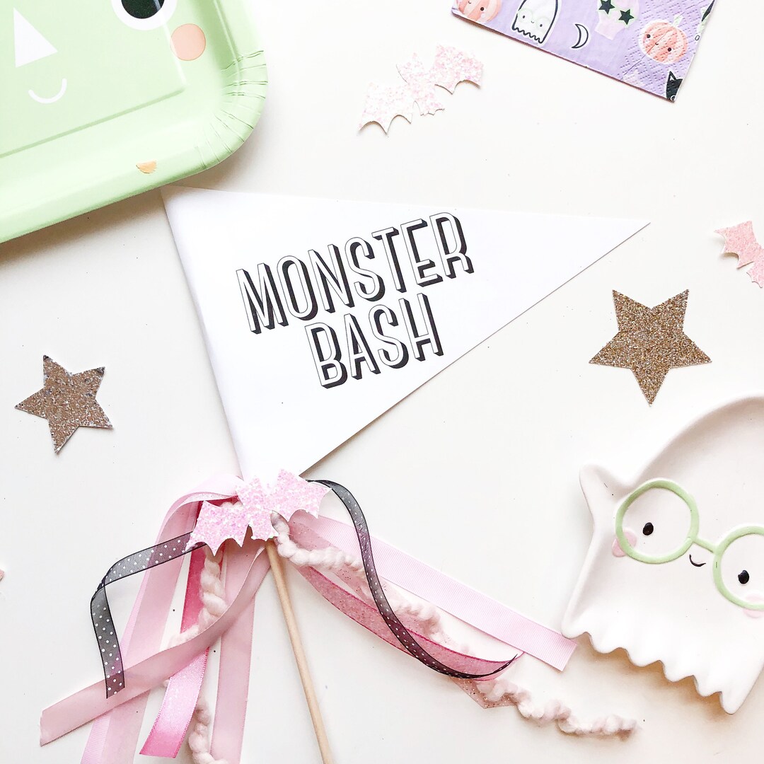 Monster Bash Flag - Etsy