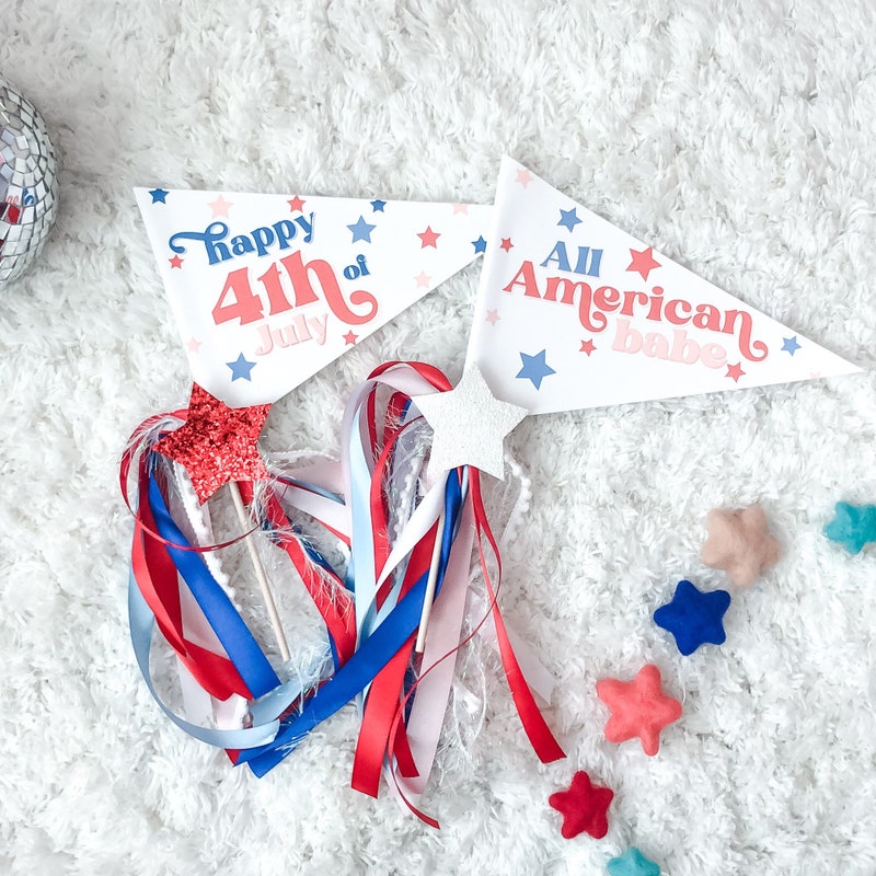 4th of July Bunting - Etsy