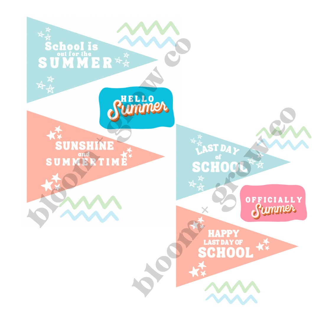 Last Day of School Printable Pack - Etsy
