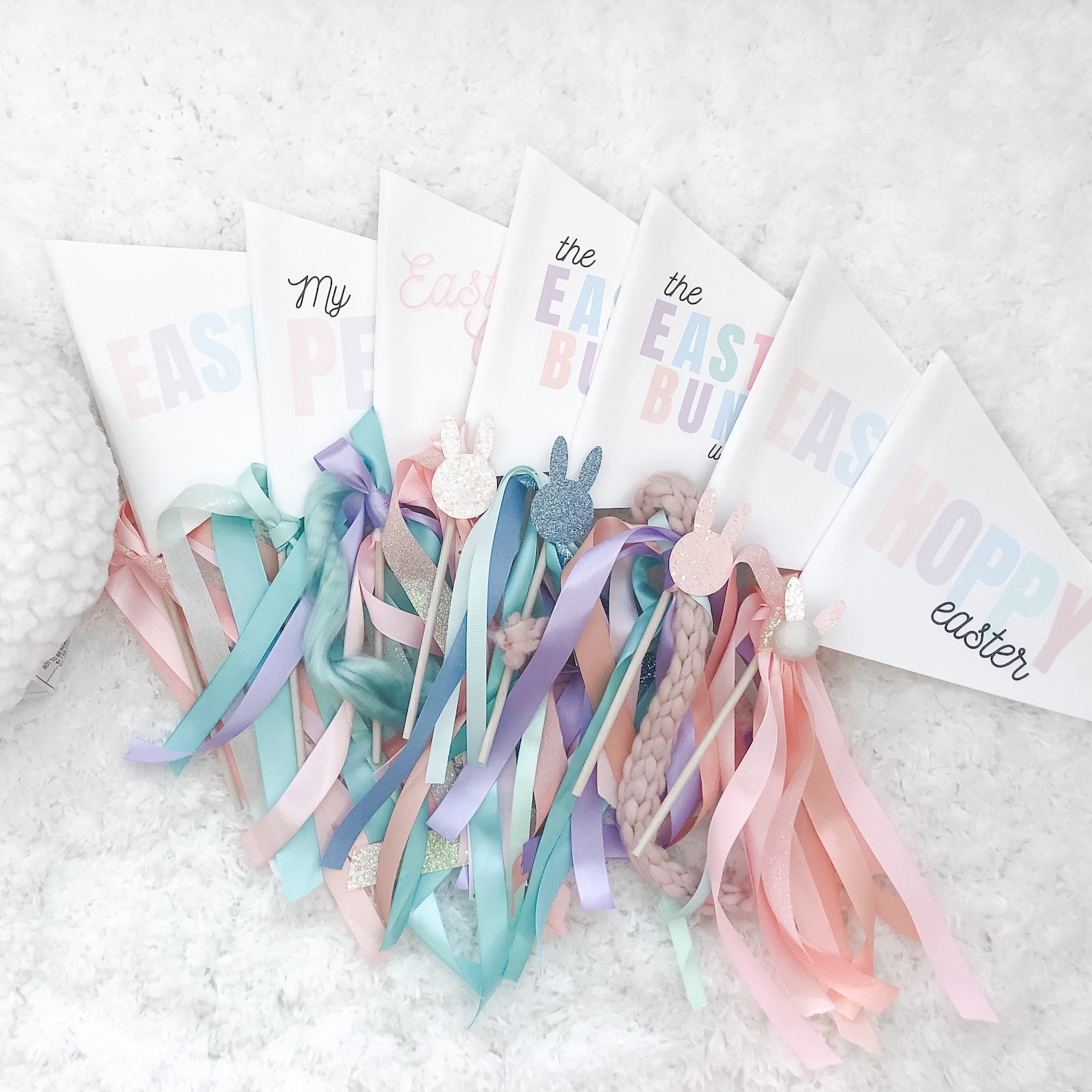 Printable Easter Flags - Etsy