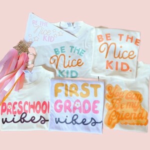 Be the Nice Kid Pennant Flag - Etsy
