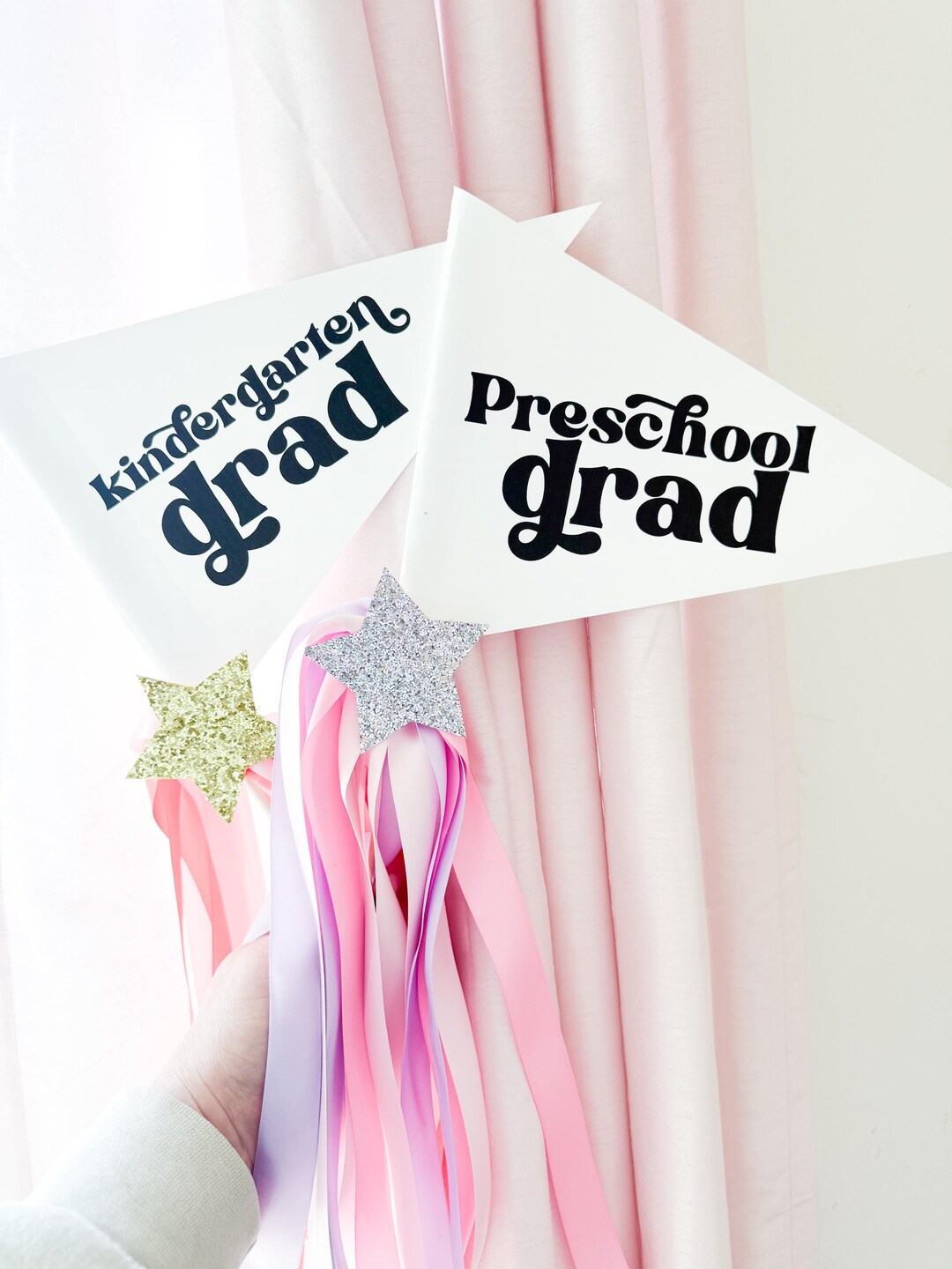 Preschool Grad Pennant Flag - Etsy