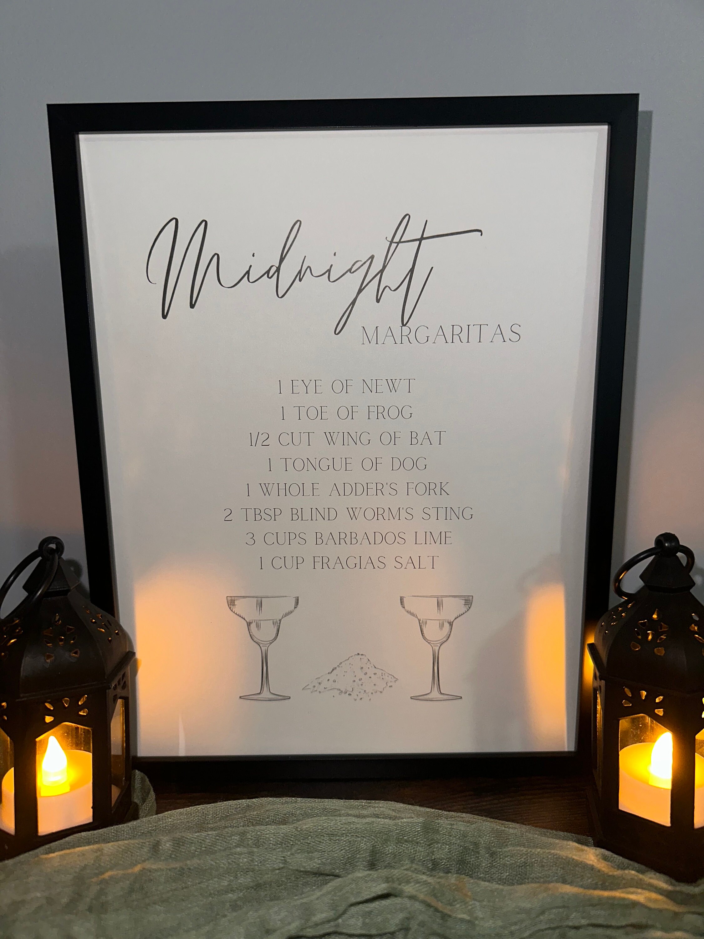Midnight Margaritas, Practical Magic, Wall Sign, Magic, Silly Little ...