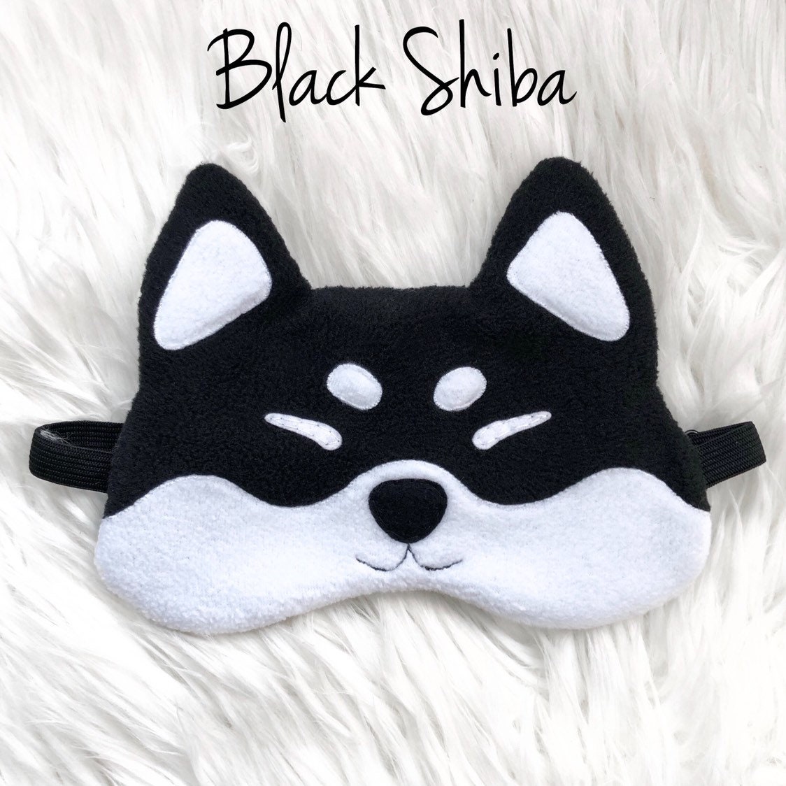 Shiba Inu Sleep Mask Kawaii Japan Dog Eye Mask Akita Inu Gift | Etsy