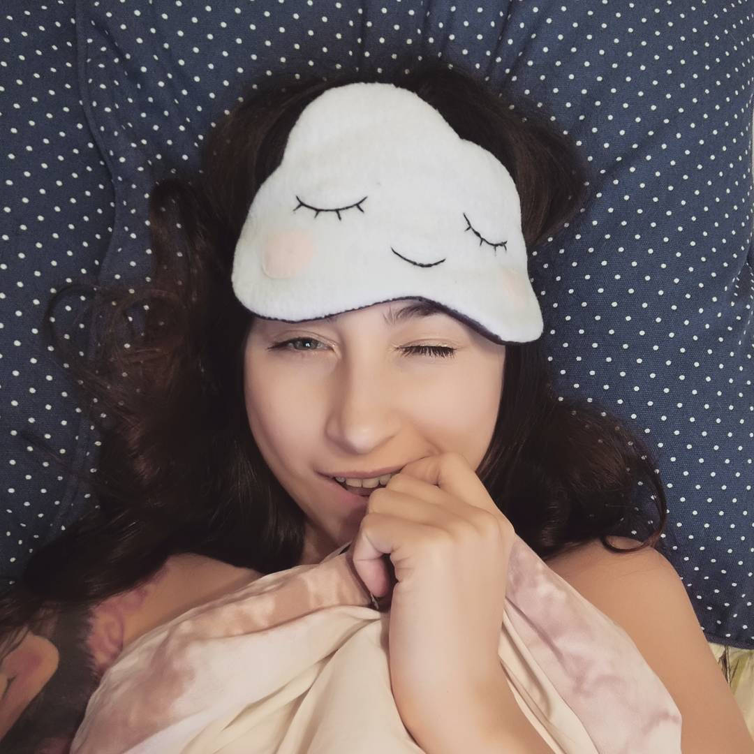 Cloud sleep mask Baby shower Cute Funny Eye Mask Kawaii Soft | Etsy