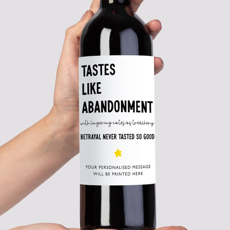 Leaving Bottle Labels - Etsy UK