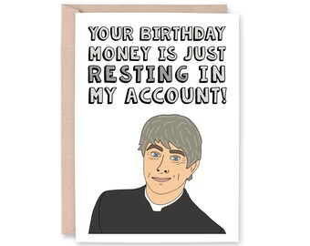 Father Ted Birthday Card | Etsy UK