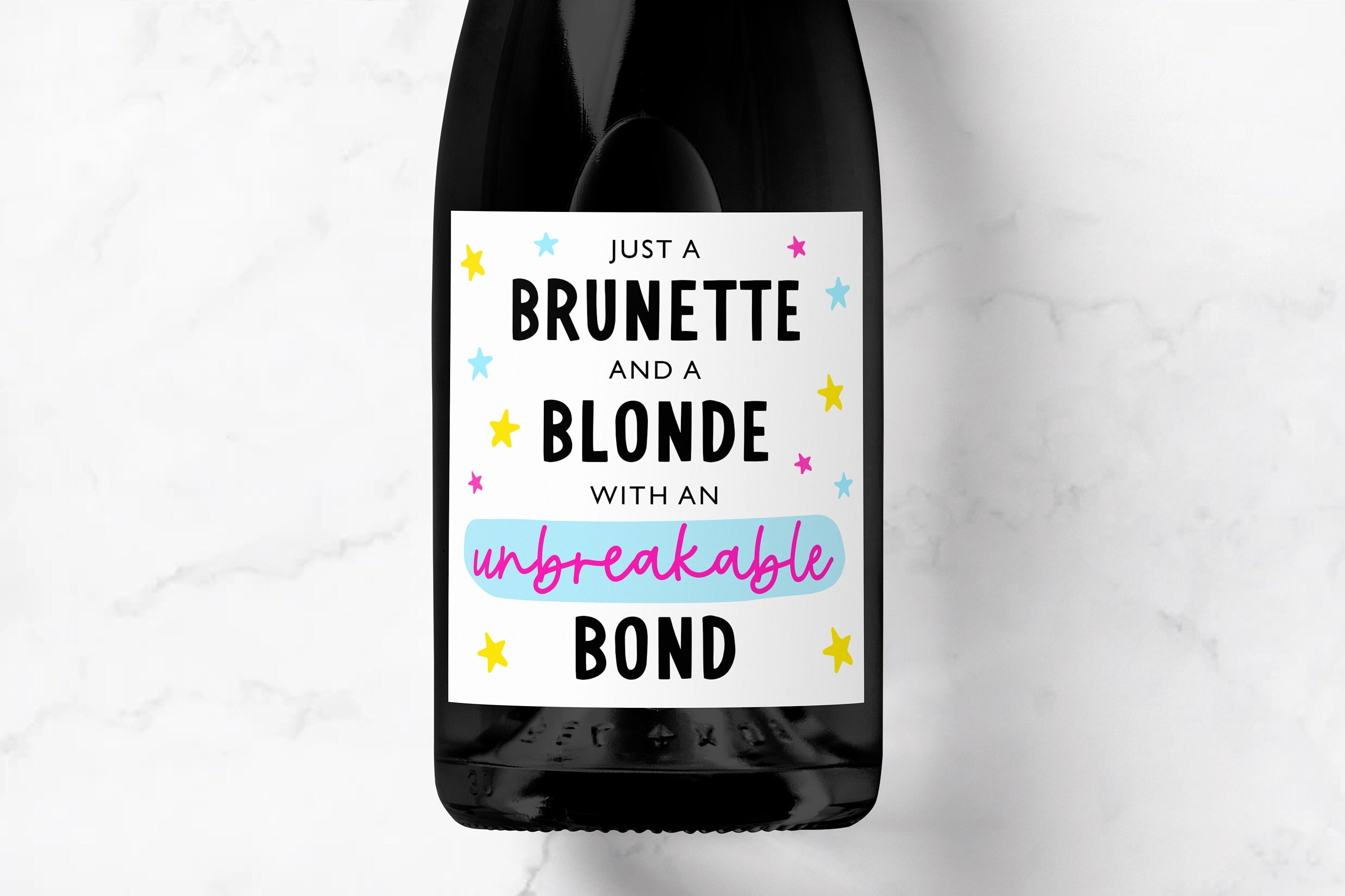 Coffee Mug Brunette Blonde Unbreakable Bond Best Friend Gift Picture ...