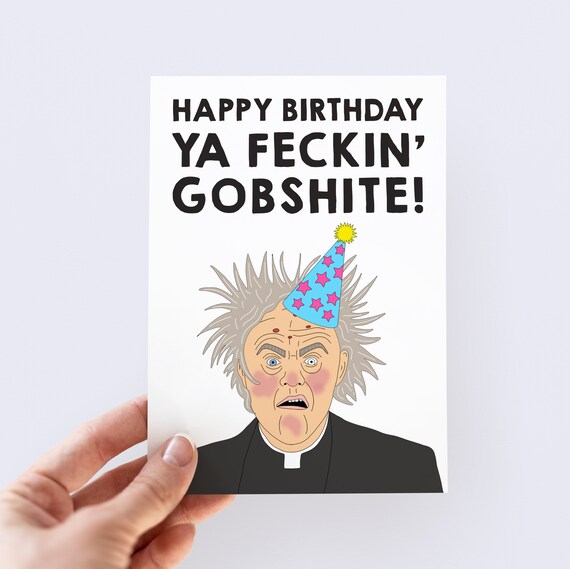 Father Jack Birthday Card Father Ted Funny Rude Birthday - Etsy UK