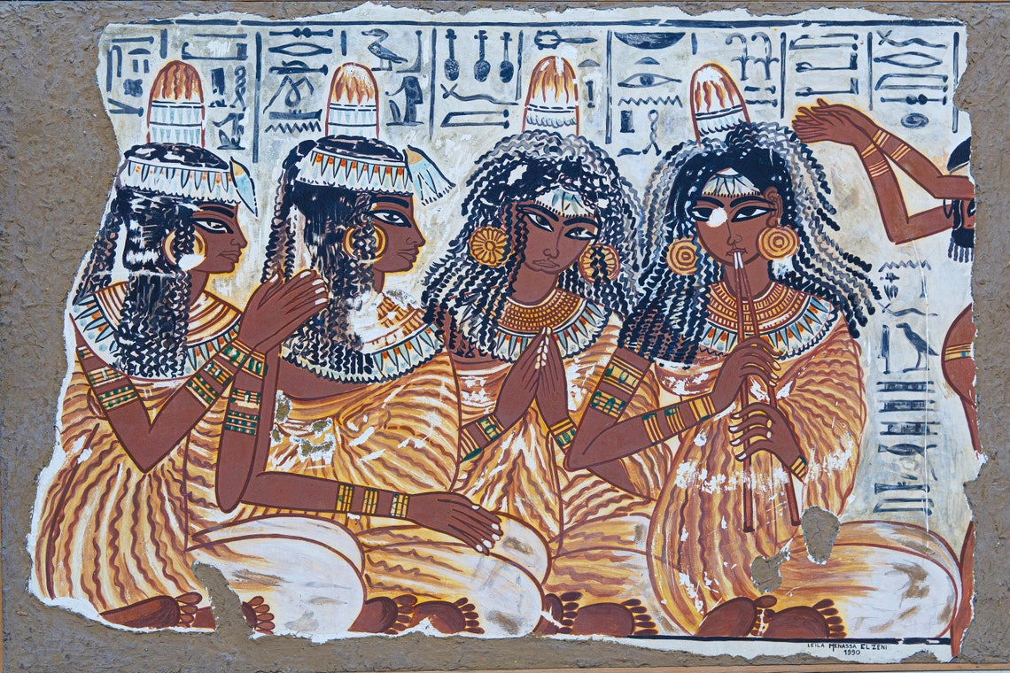 The Four Musicians and Singers (signed 1989) - Etsy