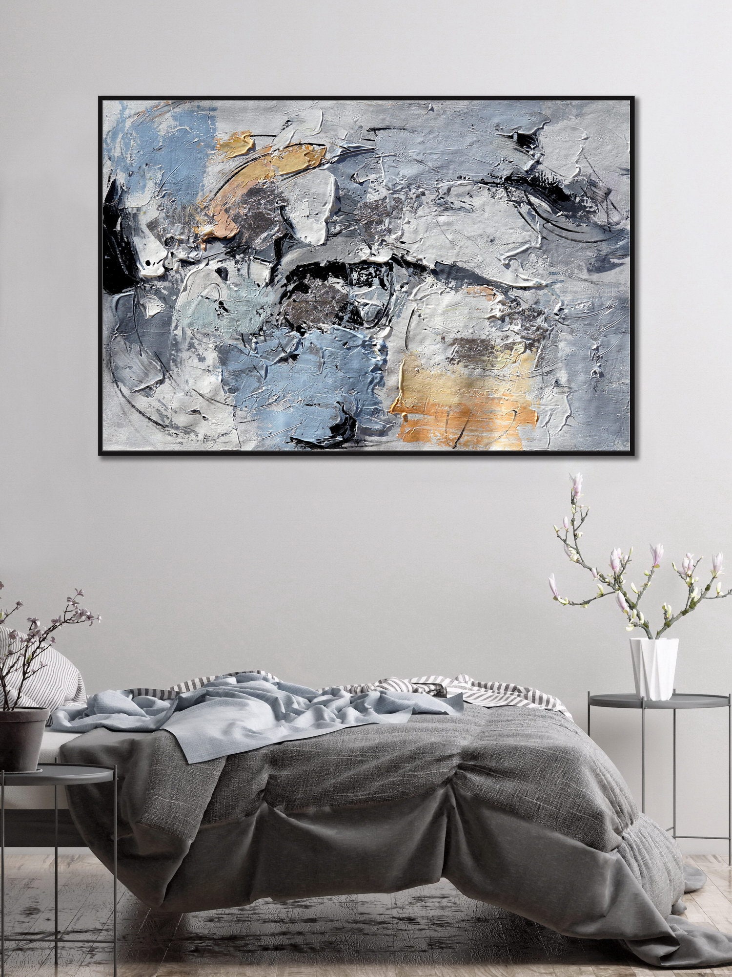 Pastel Color Painting Pastel Color Wall Art Pastel Color | Etsy