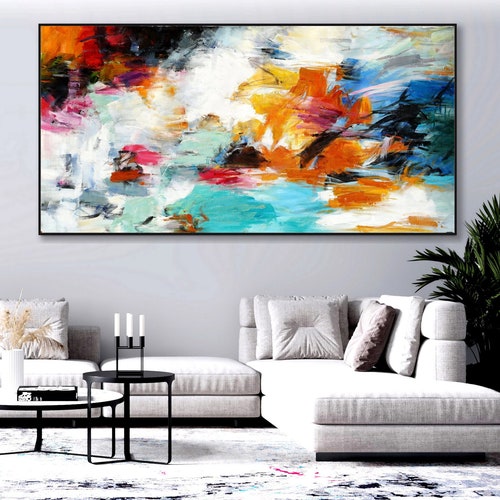 Large Wall Art Abstract Painting Big Painting Abstract - Etsy