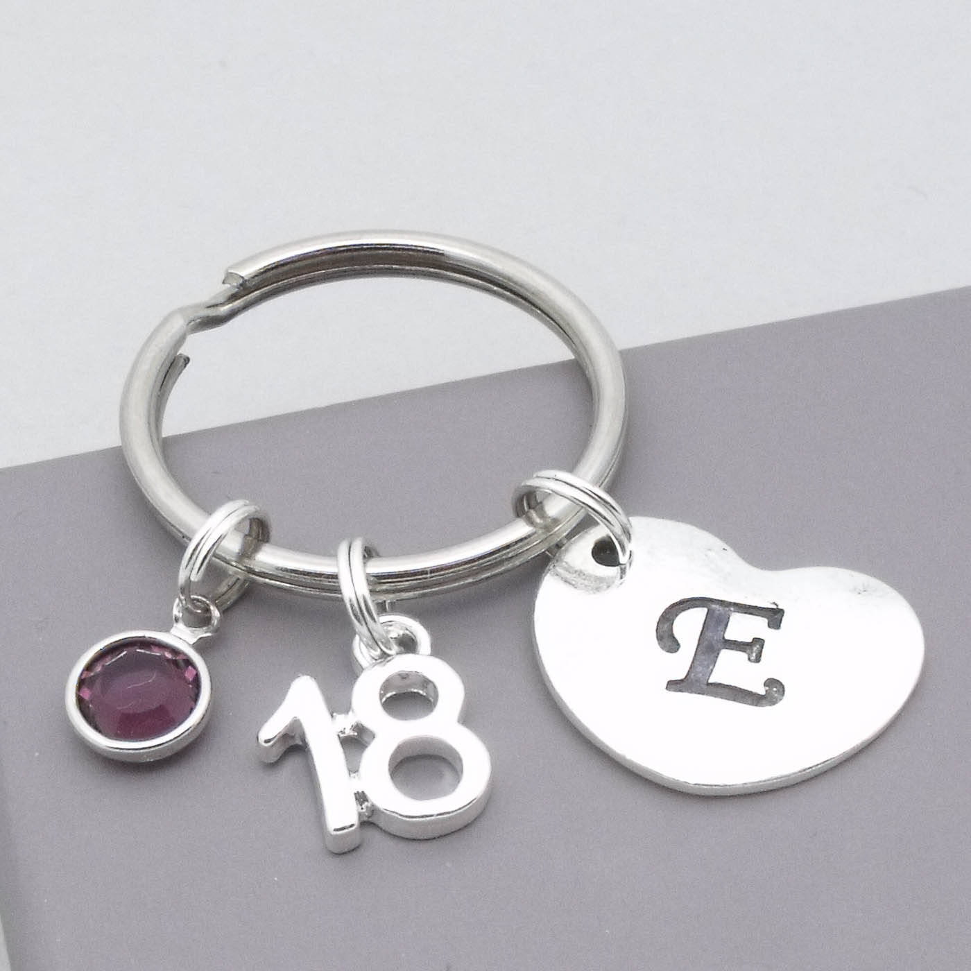 18th Birthday Keyring 18th Keychain Personalised 18th - Etsy UK
